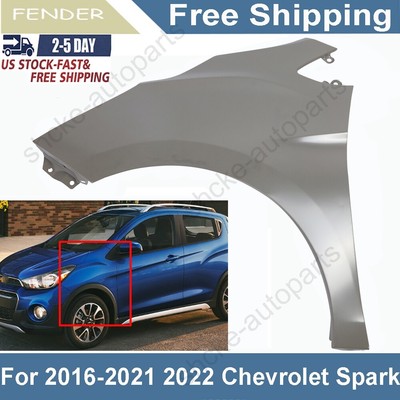 Fender Front Driver Side For 2016-2022 Chevrolet Spark Primed Steel ...