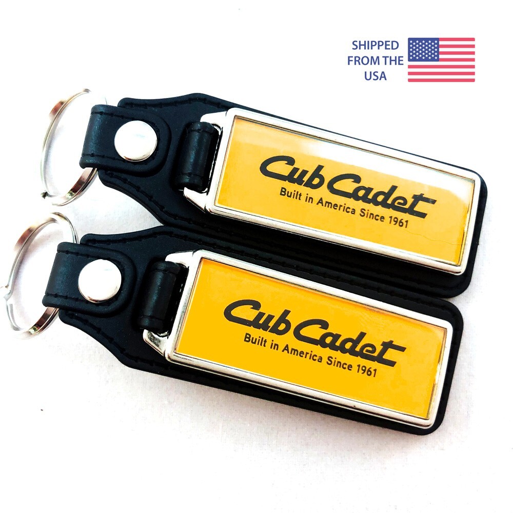 Key Fob Key Ring Keychain for Cub Cadet Riding Lawn Mower Tractor (2 ...