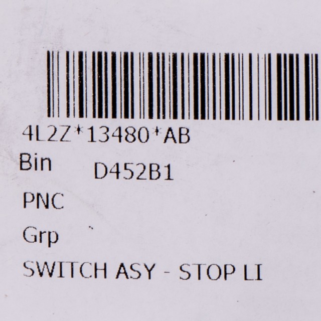 Ford Oem-stoplight Stop Brake Light Switch 4L2Z13480AB for sale online ...