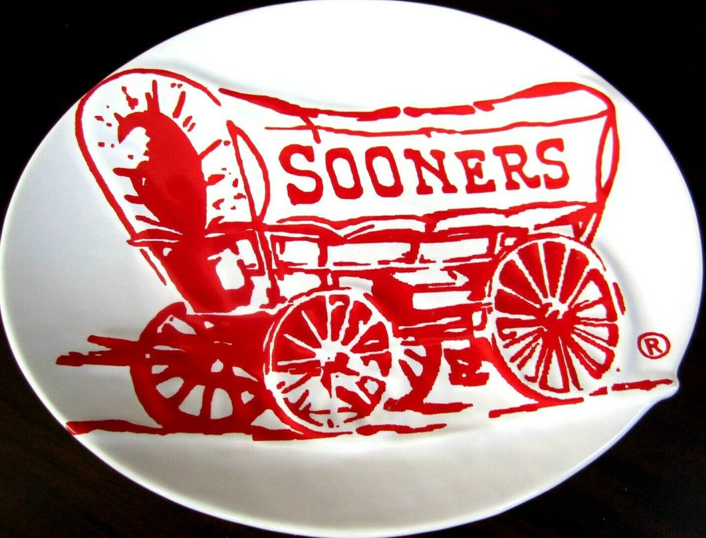 U Of OKLAHOMA Sooners CANDY DISH Ncaa NEW In BOX Sooner Schooner | eBay