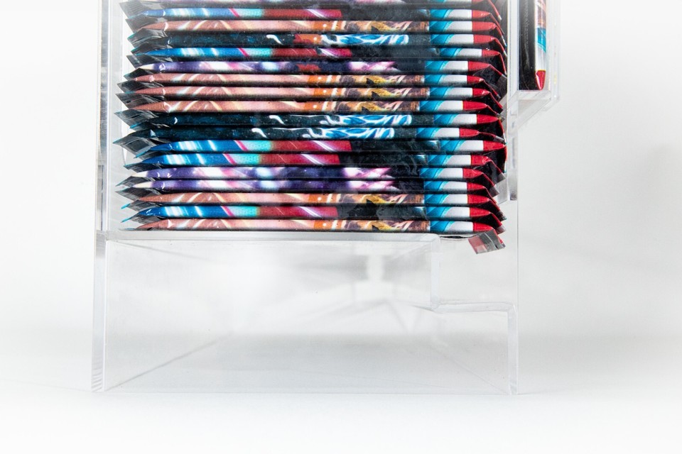 Acrylic Booster Pack Dispenser - NEW STACKABLE DESIGN - Trading Card ...