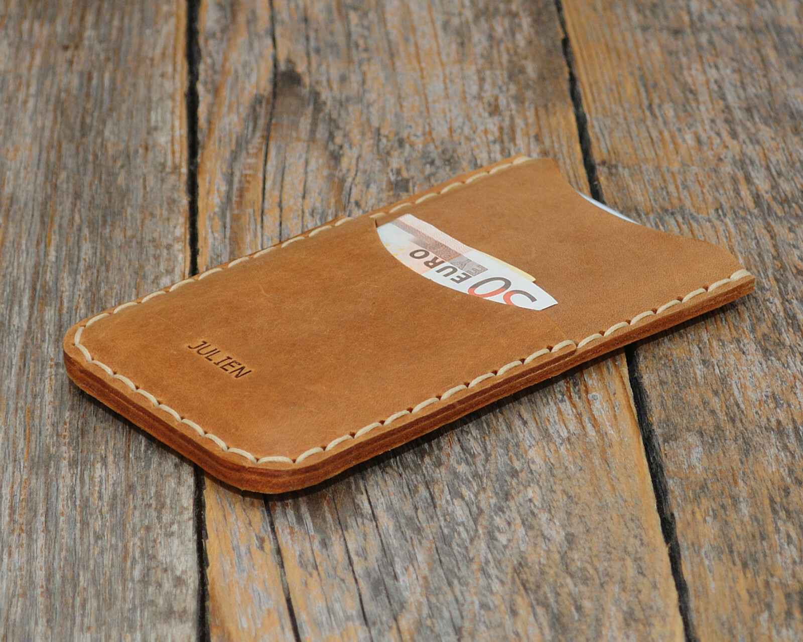 Personalized Leather Case For Samsung Galaxy. Hand Stitched Pouch Card ...