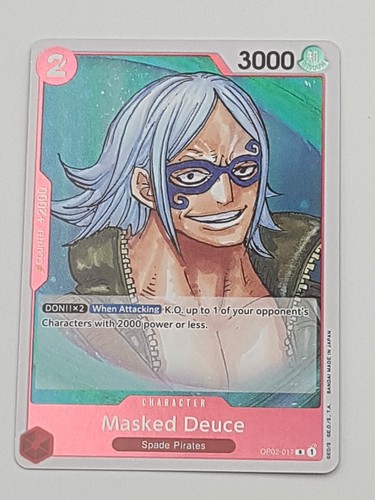 One Piece TCG Einzelkarte Masked Deuce Paramount War Englisch NM Holo ...
