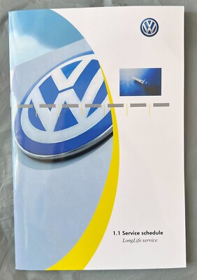 Volkswagen Polo Service History Book Blank For All VW Models | eBay UK