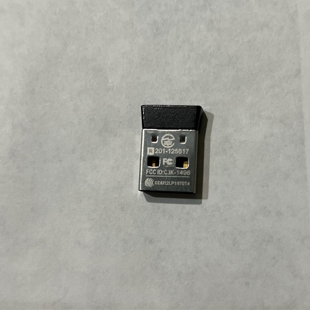 Microsoft USB Wireless Receiver Dongle for Keyboard & Mouse 1496 ...