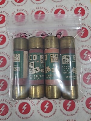 ECO ONE-TIME FUSE 60AMP, 250 VOLTS | eBay