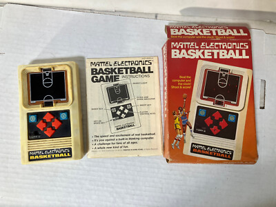 Basketball Mattel (1978) Retro Handheld Games