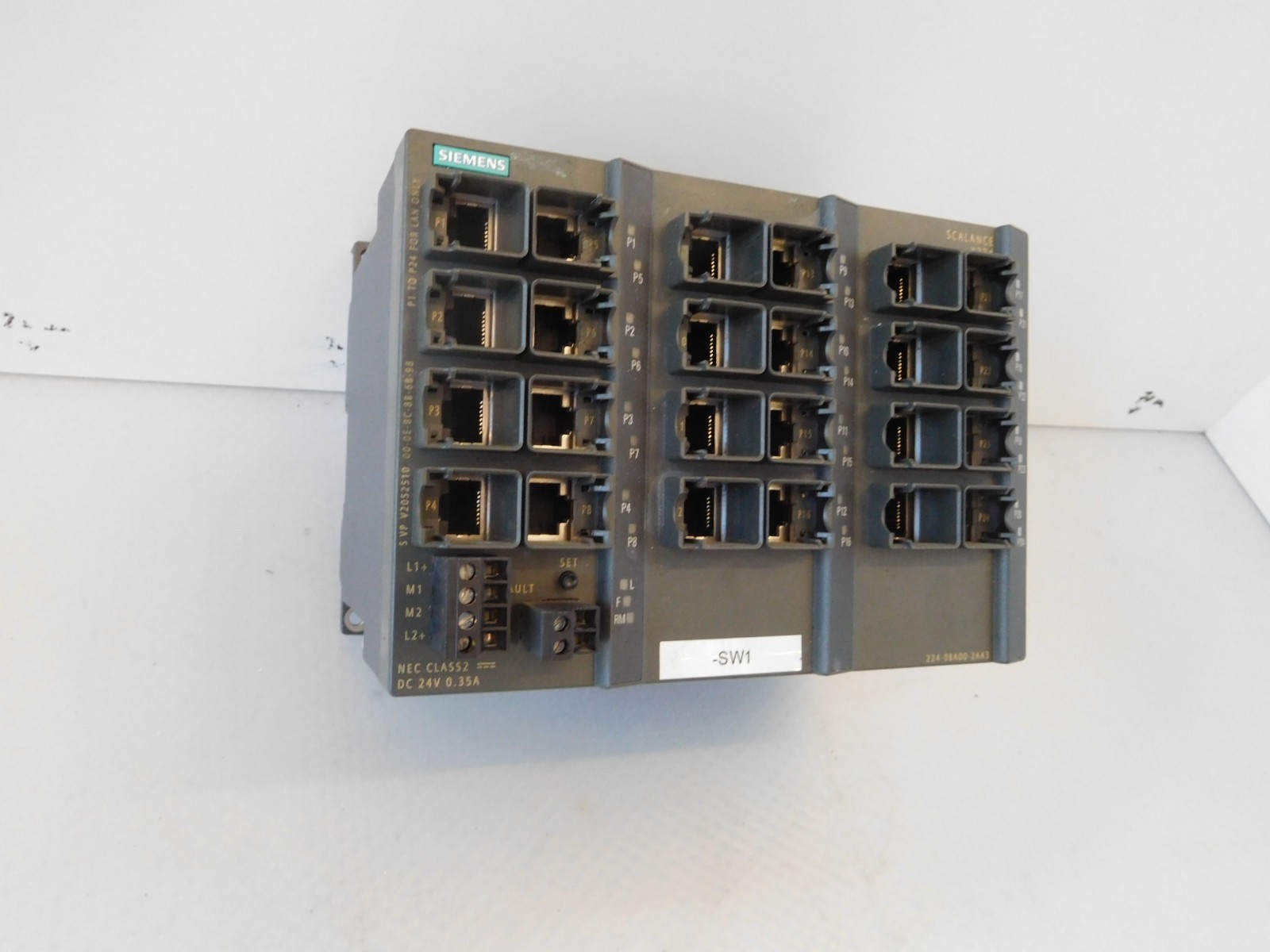 Siemens 6GK5224-0BA00-2AA3, Scalance X224, V2.1, NET Industrial ...