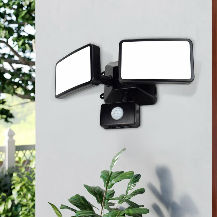 Outdoor Motion Sensor Plug In Lights Shop Best 55W 6500K Motion