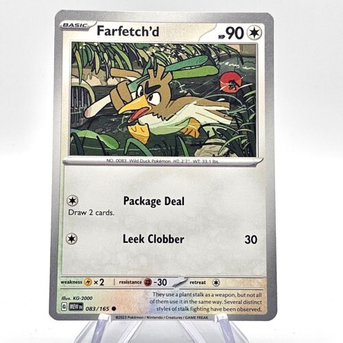 Farfetch'd Pokemon TCG Card 083/165 | eBay