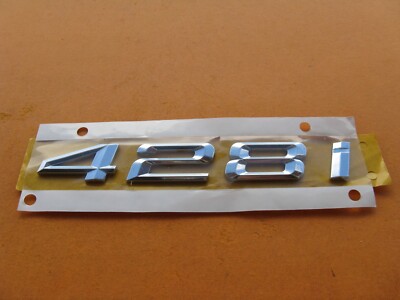 14 15 16 17 18 19 20 BMW 428I 428 I REAR LID EMBLEM LOGO BADGE SIGN NEW ...