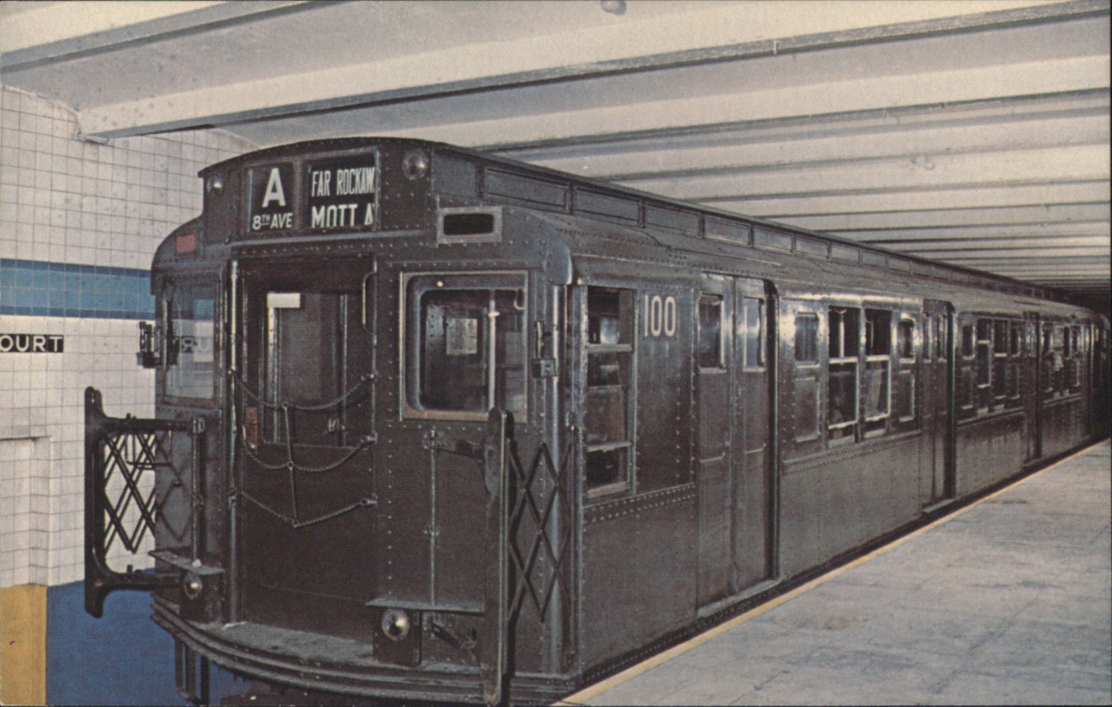 Brooklyn,NY New York City Public Transit Exhibit IND R-1 Subway Train ...