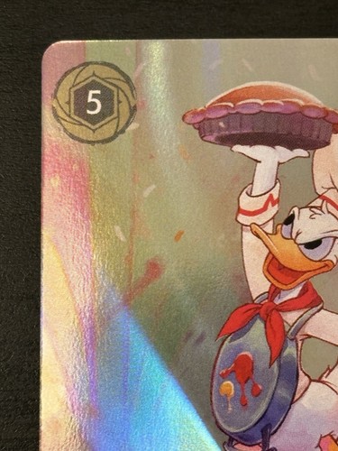 DISNEY Lorcana SHIMMERING SKIES Enchanted Alternate Art DONALD DUCK Pie ...