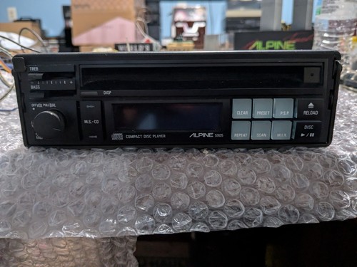 Vintage Alpine 5905 Single Disc CD Player | eBay