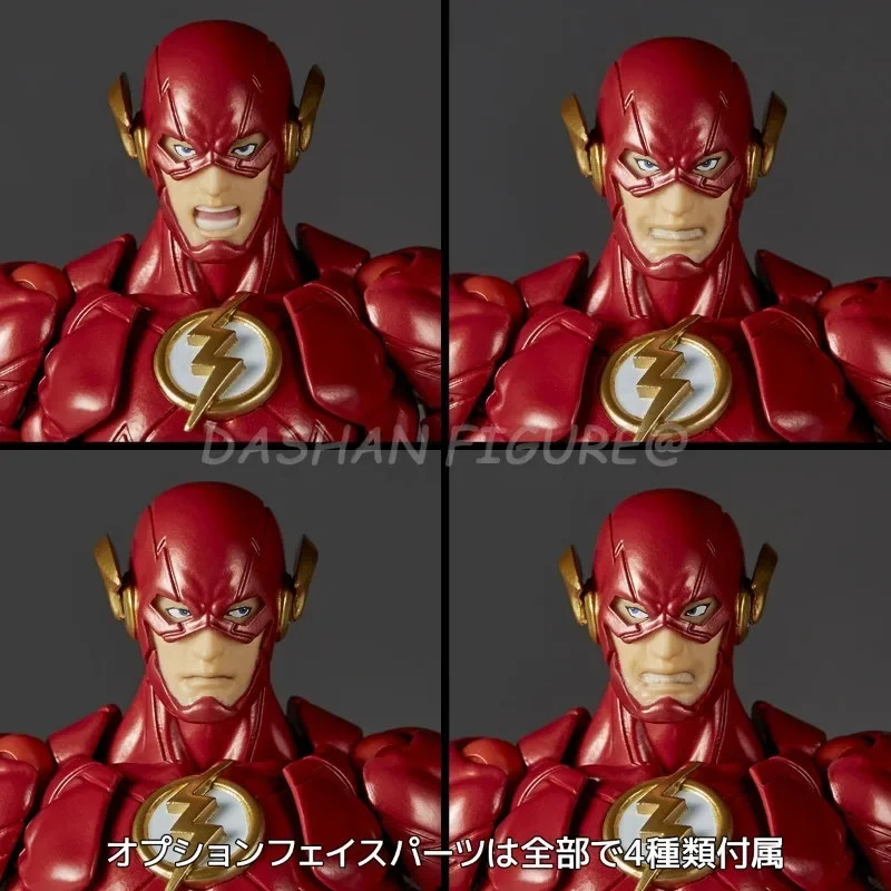 Revoltech The Flash Action Figure Barry Allen PVC Movable Yamaguchi ...