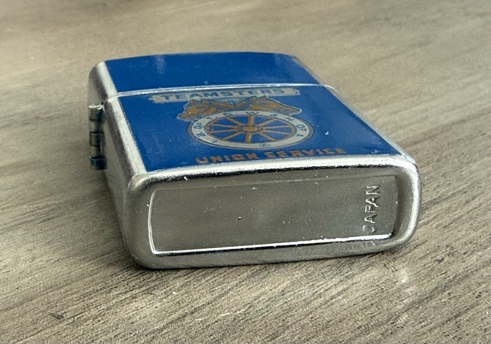 Teamsters Union Service Silver Colored Metal Lighter In Original Box | eBay