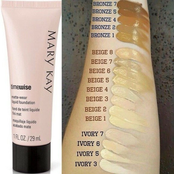 Mary Kay Timewise Foundation Shades - Infoupdate.org