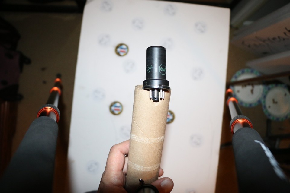 6SA7 Raytheon Pre-war WWII amplifier Valves Photos of testing good NOS ...