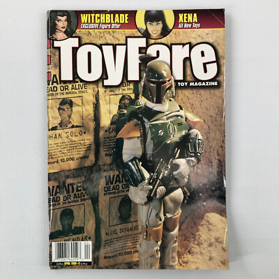 Toyfare - The Toy Magazine Newsstand Edition April 1998 Cover: Boba ...