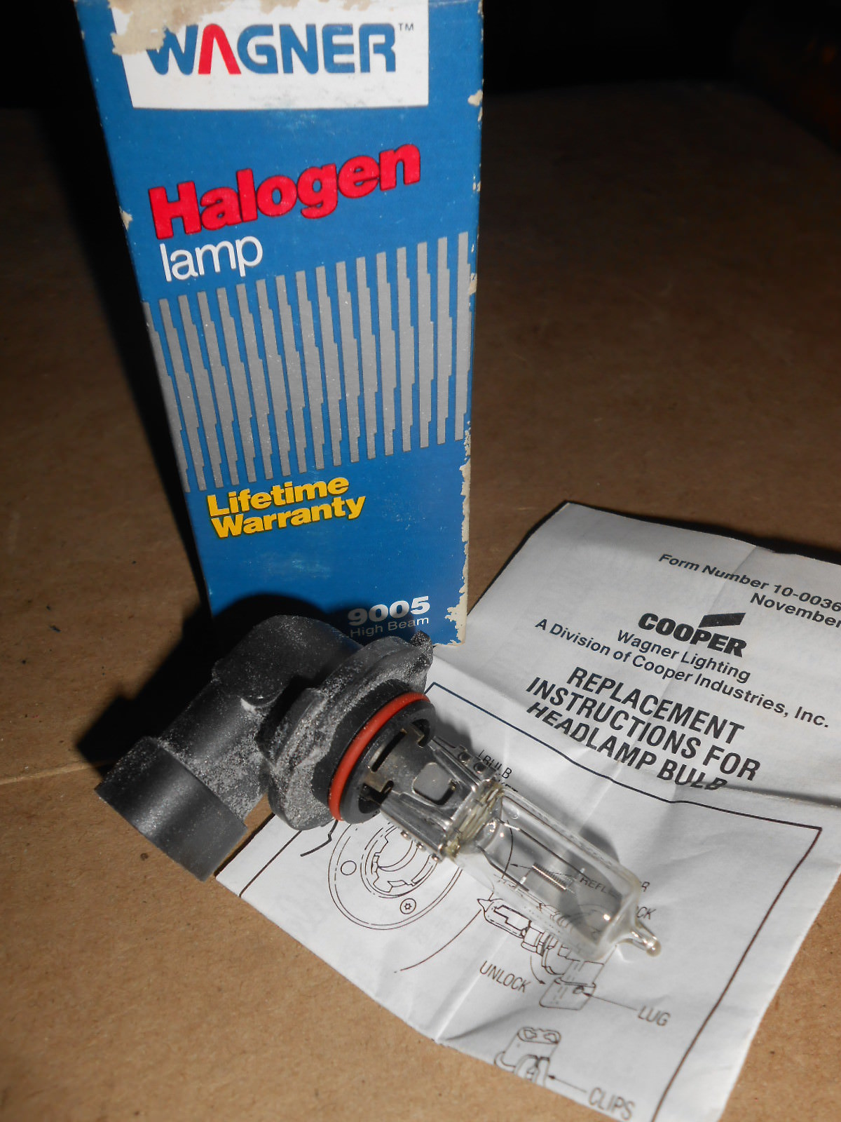 NOS Wagner Halogen Headlamp Bulb Lamp 9005 | eBay