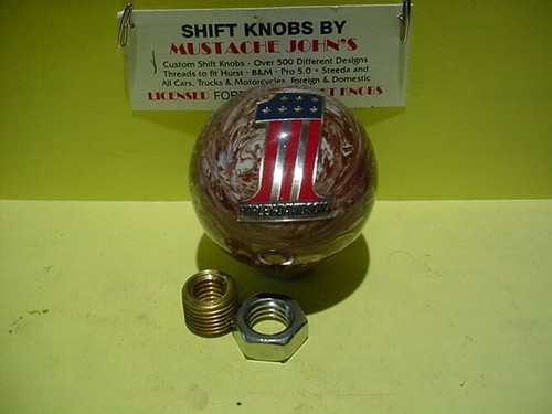 Shovelhead AMF #1 Jockey Shift knob, fits Cars, Truck & Bikes(wood ...