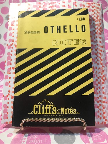 Vintage Shakespeare's "Othello" Cliffs Notes 1959 Softcover IN LN/NEAR ...