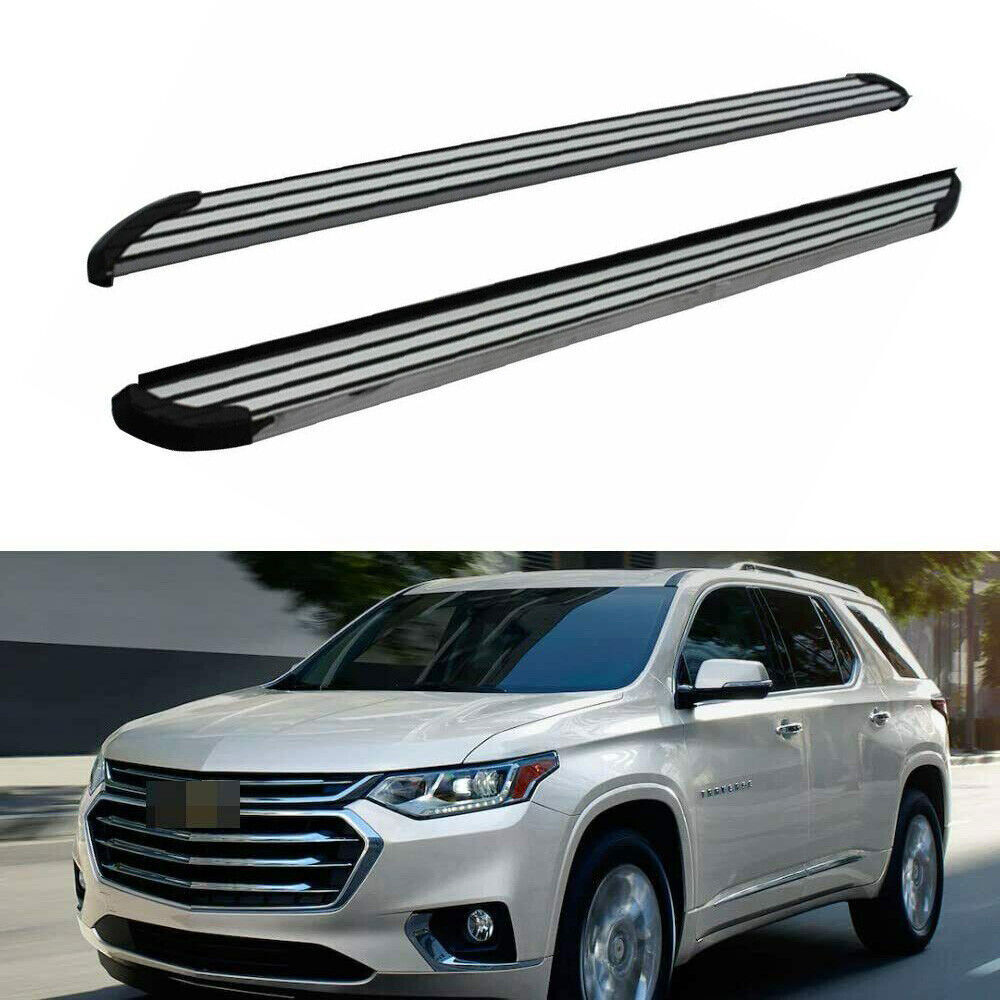 2Pcs Side Step Nerf Bar Running Board Fits for Chevrolet Traverse 2018 ...