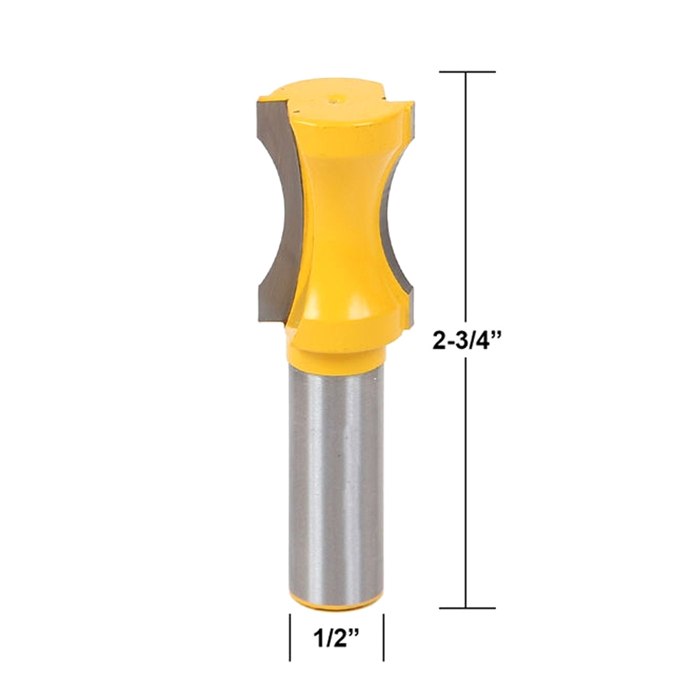 1pc 1/2" Shank 23/32" Radius Convex Column/Face Molding Router Bit | eBay