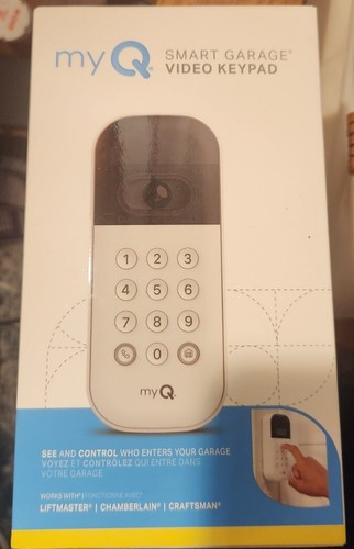 Chamberlain myQ Smart Garage Video Keypad - White (VKP1-MYQ ...