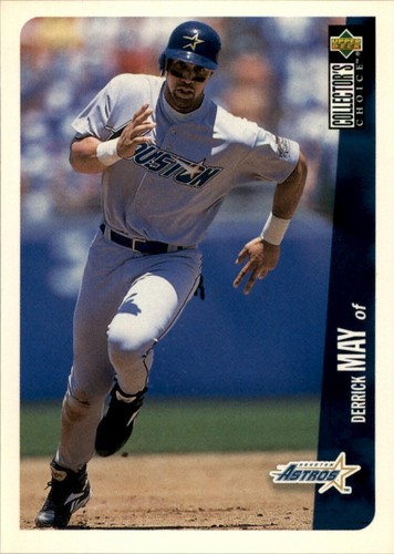 1996 Collector's Choice MLB Derrick May #567 | eBay