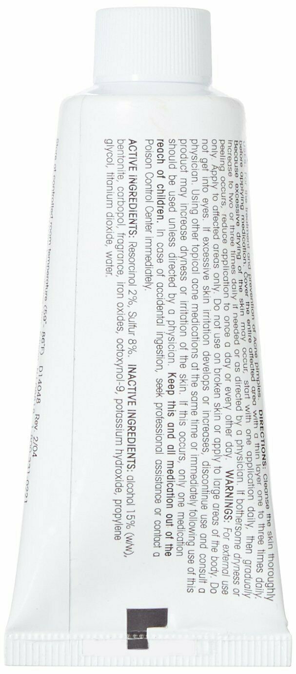 Adult Acnomel Tinted Cream Acne Medication Clear Healthy Skin 1.3 oz ...