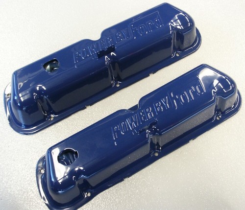 FORD FALCON XR/XT/XW/XY "POWER BY FORD" ROCKER COVERS (SUIT 289/302 ...