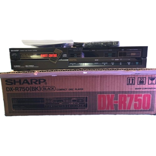 NEW Sharp DX-R750 Single Compact Disc Player NOS | eBay
