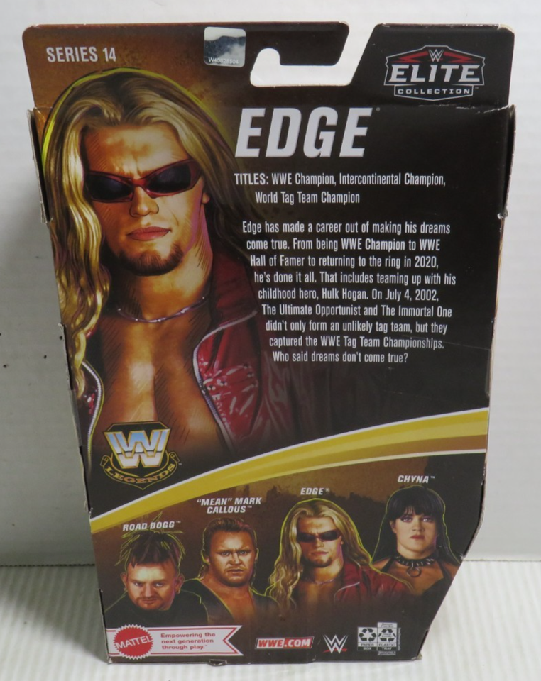 2021 Edge WWE Legends Elite Collection Figure Mattel Sealed NIB | eBay