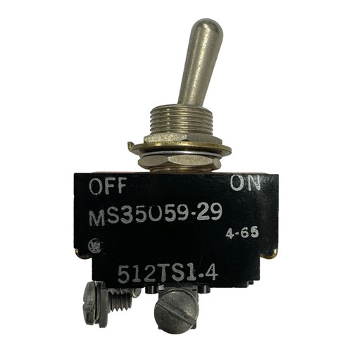 MS35059-29 512TS1-4 Microswitch Control Switch DPST 5930-00-685-9520 | eBay