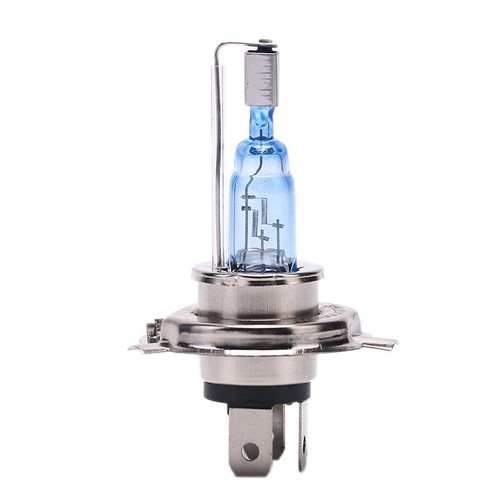 Car 12V H4 3 Claws 35W 6000K Xenon HID White Headlight Halogen Light ...