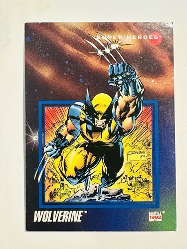 Wolverine Marvel Universe III 1992 Original Card. Rare!! | eBay