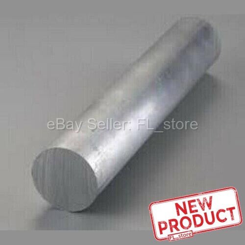 Solid Aluminum Round Rod 3/4" x 3 Feet Bar Stock Alloy 6061 Unpolished ...