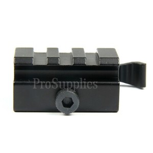 Quick Release Detach QR QD 1/2" Mini Riser Block Mount for Picatinny ...