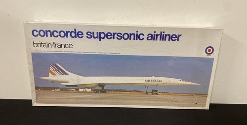 NIB Entex 8454 Concorde Supersonic Airliner Factory Sealed Model Kit 1/ ...
