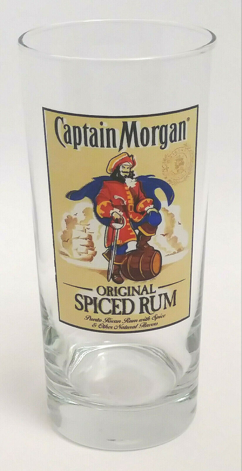 Captain Morgan Original Spiced Rum Cocktail Glass image of seal Logo | eBay