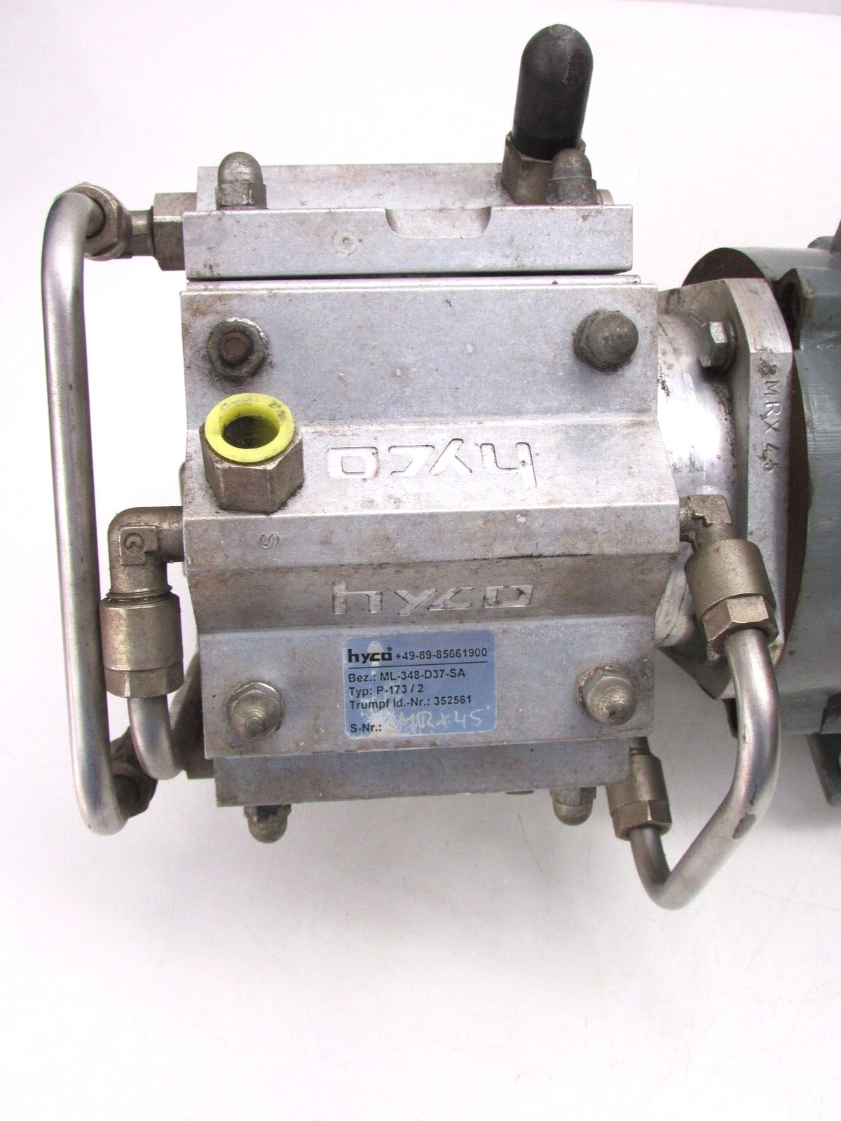 HYCO VACUUM DIAPHRAGM PUMP, ML-348-D37-SA | eBay
