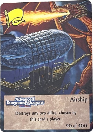 Spellfire Master the Magic 1st edition 90/400 Airship, AD&D | eBay