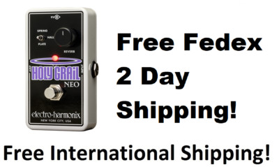 New Electro-Harmonix EHX Holy Grail Neo Reverb Guitar Effects Pedal ...