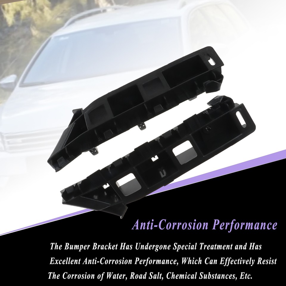Front Bumper Guide Bracket Kit LH & RH for 2012 2013 2014 2015 ...