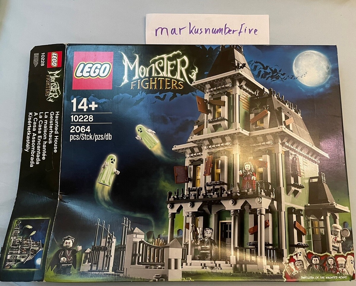 Lego Monster House Swamp Monster Building House Set With 2 Figures,