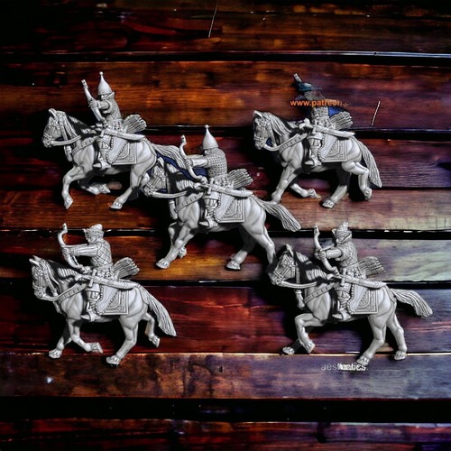 28mm Medieval C15th/16th Russian Muscovite Mtd. Archers Wargames and ...