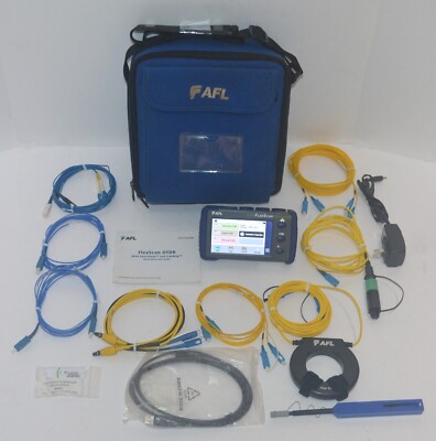 AFL FLEXSCAN FS200 100B U OTDR 1310 1550 P1 W1 VFL FIBER RING SM | eBay