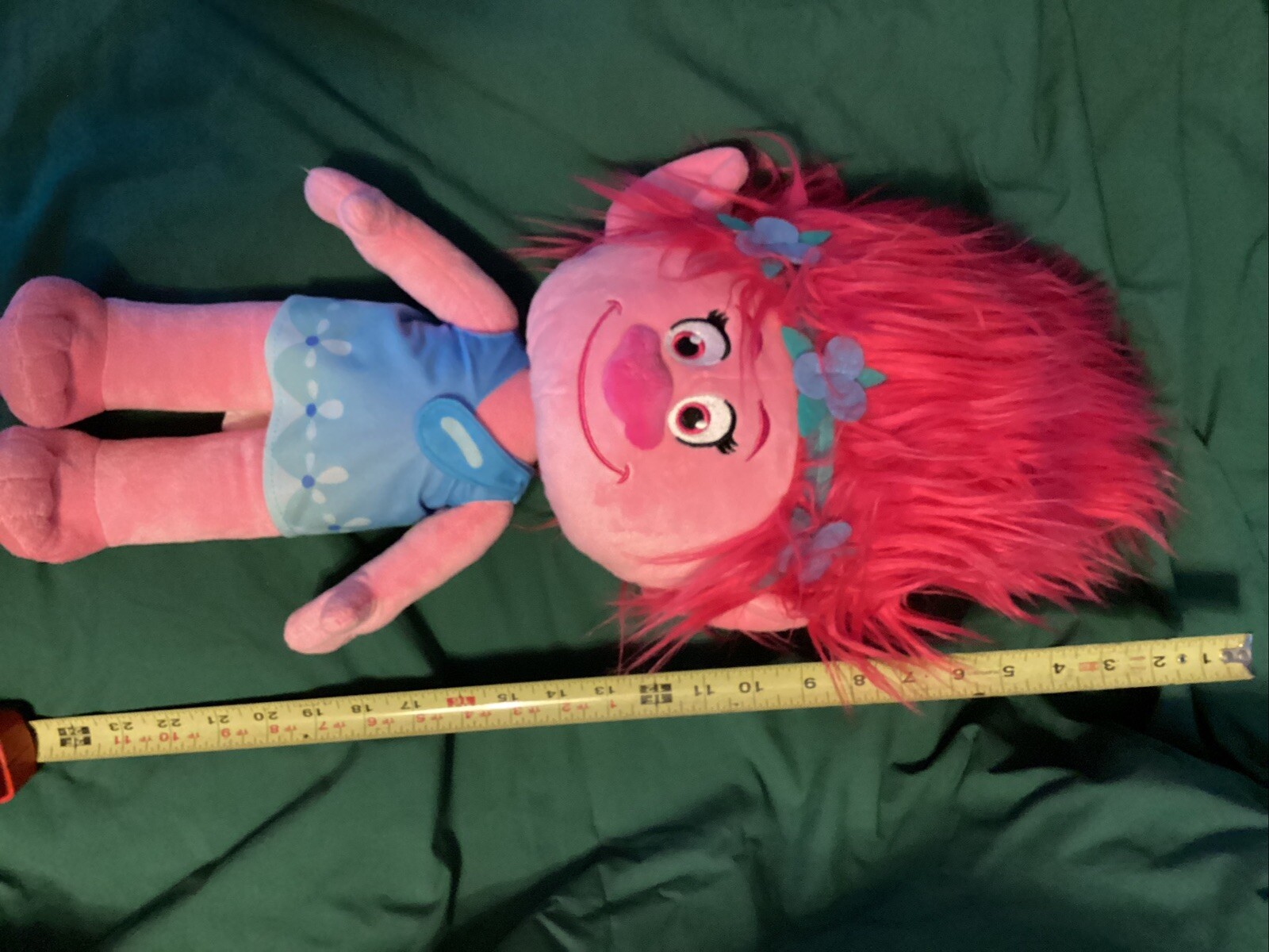 Dreamworks 2016 Poppy Pink 18" Troll Plush Trolls Movie Stuffed Toy ...