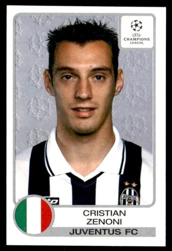 Panini Champions League 2001-2002 Cristian Zenoni Juventus No. 140 | eBay